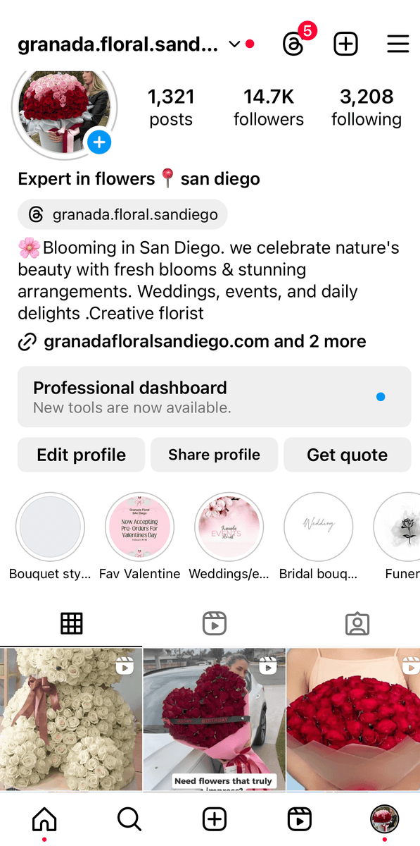 Collections – Granada Floral Design San Diego